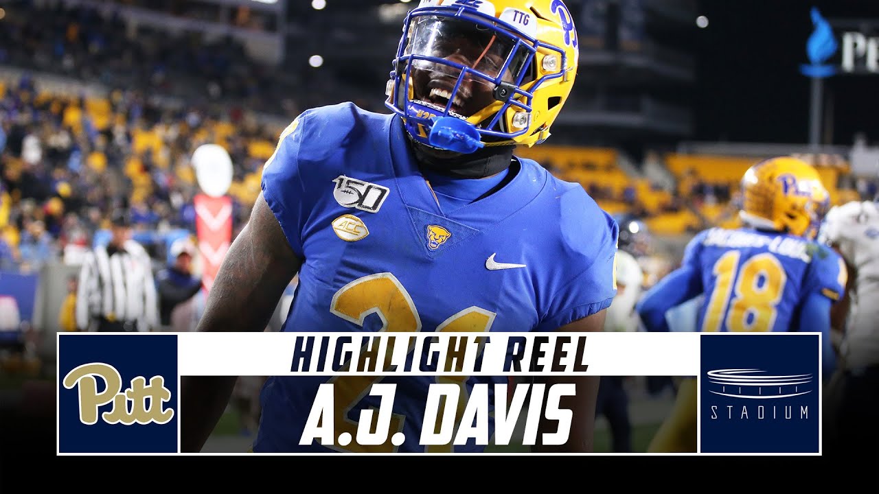 Pittsburgh RB A.J. Davis Highlight Reel - 2019 Season | Stadium - YouTube