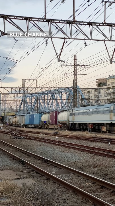 (貨物列車) 2025/02/26 2068レ EF66-126 + コキ24B (大阪〜東京タ) #Shorts - YouTube