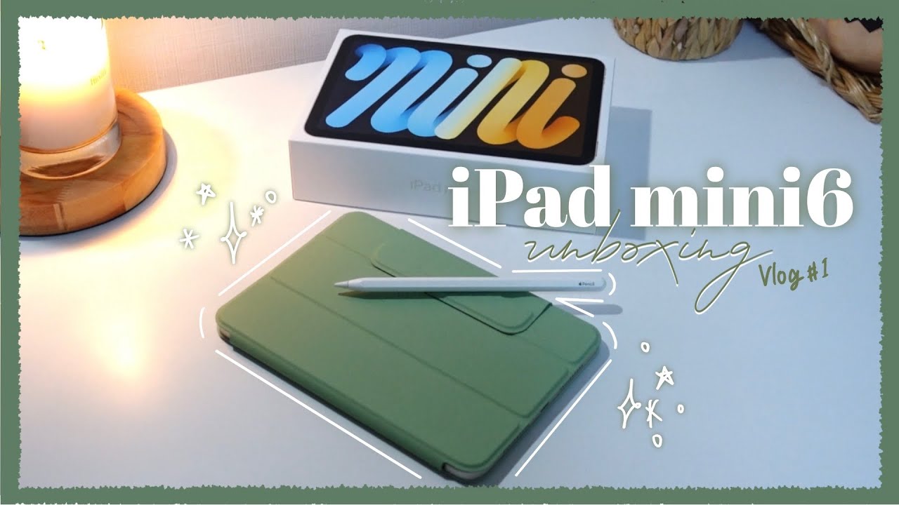 【Vlog】iPad mini6が届きました - YouTube
