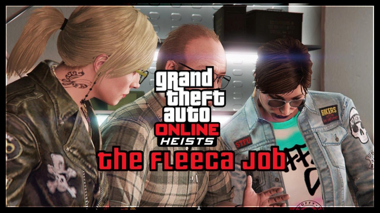Grand Theft Auto V ONLİNE #1 The Fleeca Job - YouTube