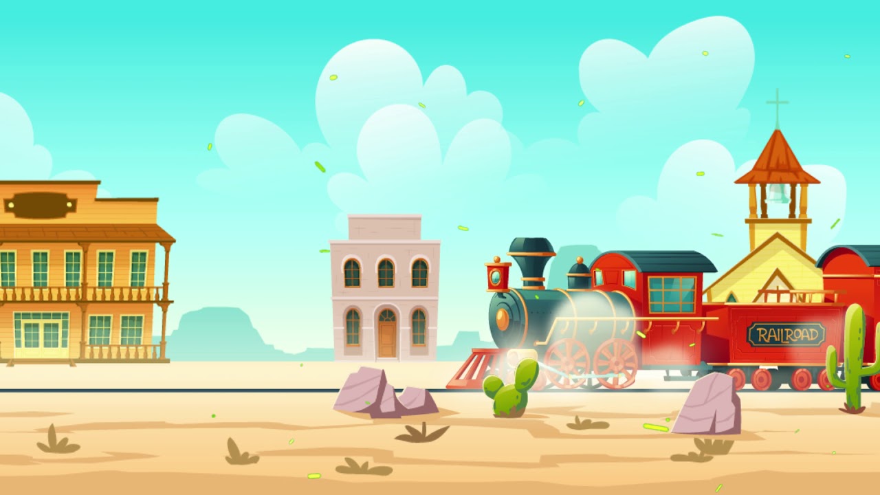 Animasi Kereta Api - YouTube