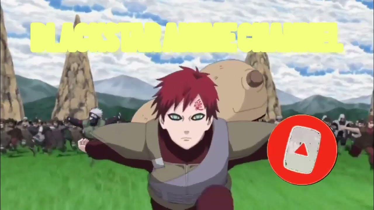 Naruto sabaku no gaara speech to all Alliance shinobi Hindi dubbed - YouTube