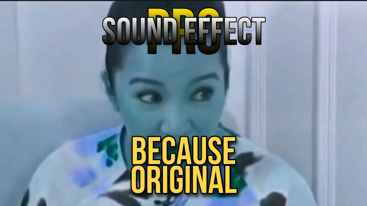160 | Because | Free Meme Video With Sound Effect For Vlog | No ...