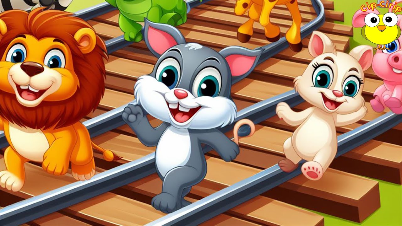 Dupa tren noi am pornit poate el s-a ratacit - Cantece pentru copii ...