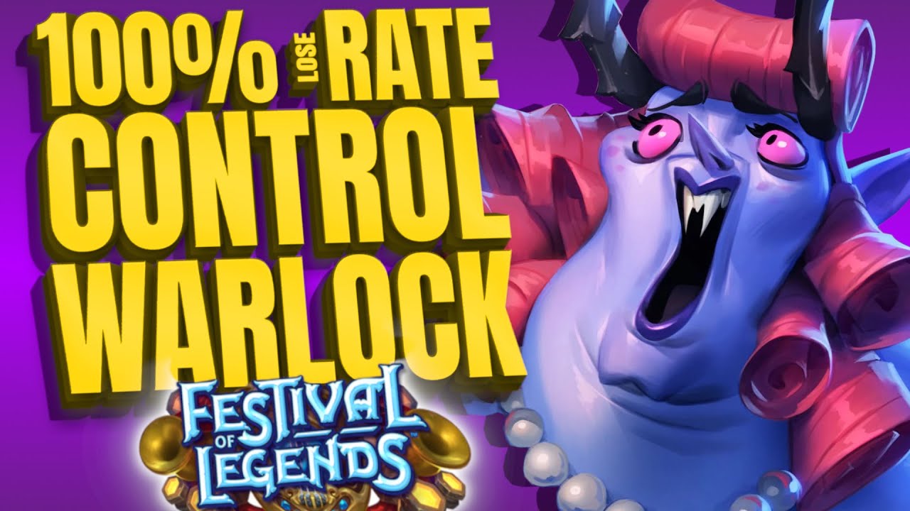 100% ˡᵒˢᵉRate w/ Control Warlock! Festival of Legends Early Gameplay ...