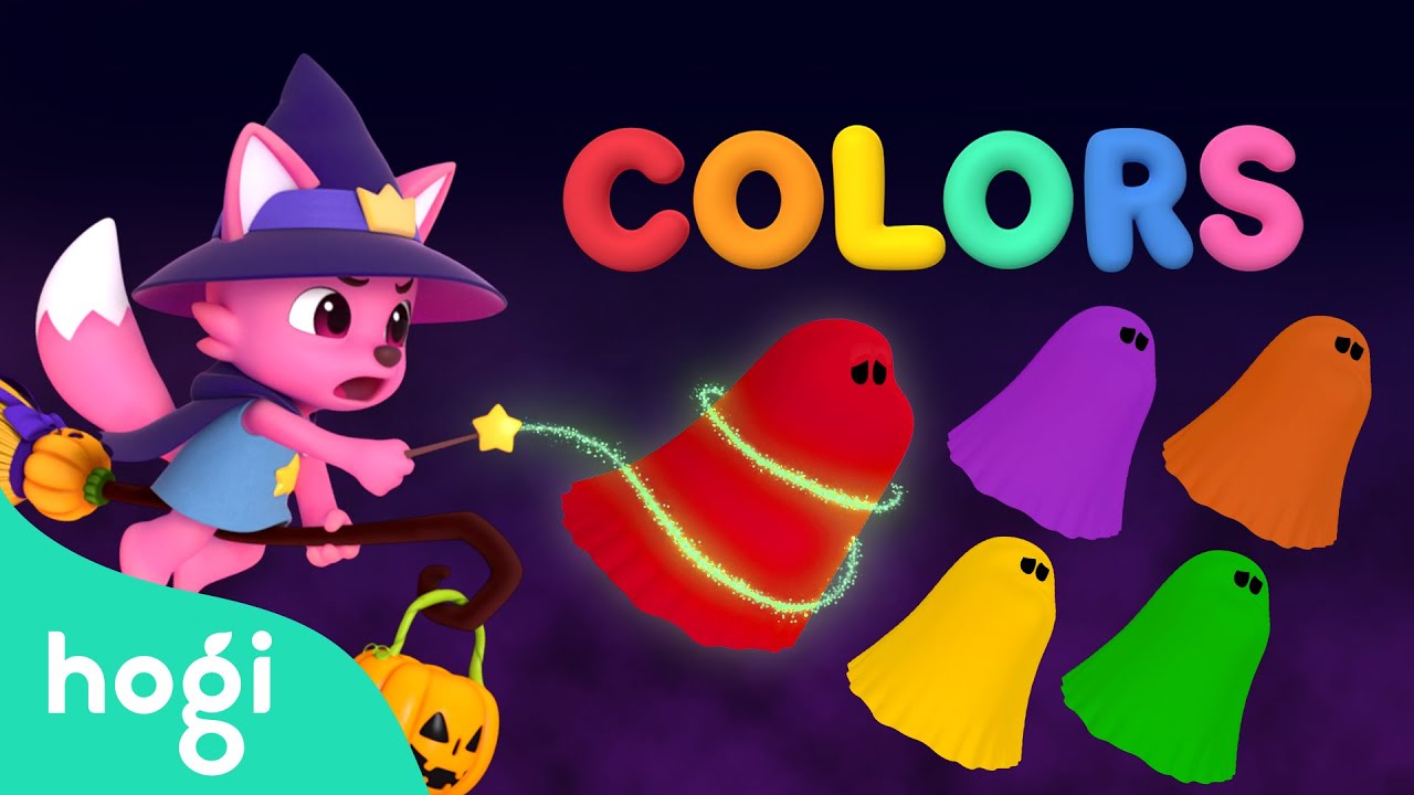 Learn Colors with Halloween Ghost House｜Halloween Kids｜Halloween Colors ...