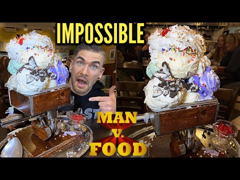 RESTAURANT TRIES TO MAKE ME FAIL & MAKES FOOD CHALLENGE BIGGER (Like ...