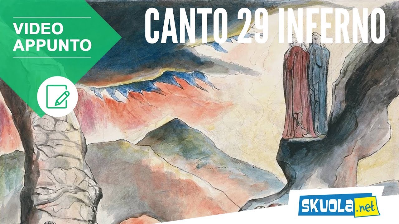 Canto 29 Inferno, Divina Commedia - Riassunto - YouTube
