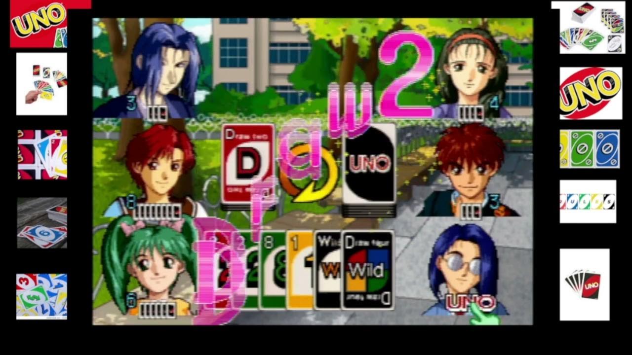 Uno DX 6 Player 100 Point Game - YouTube