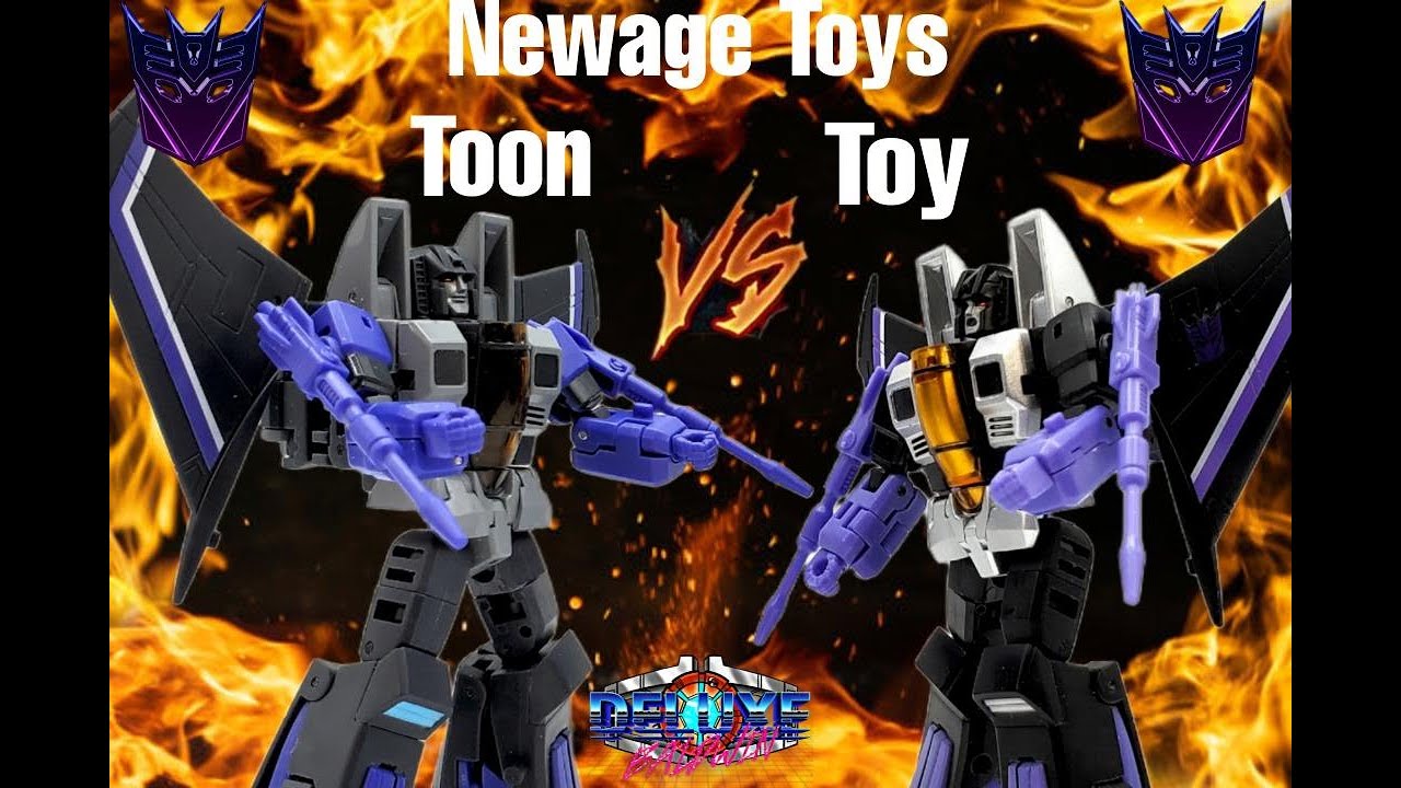 Legends Toy VS Toon Newage Toys Skywarp Transformer Review! Who Will ...