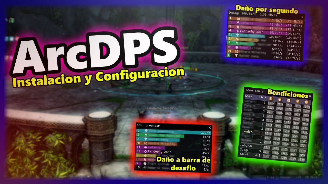 ¿Alguna vez te haz preguntado cuanto DAÑO haces en GW2? [ArcDPS ...