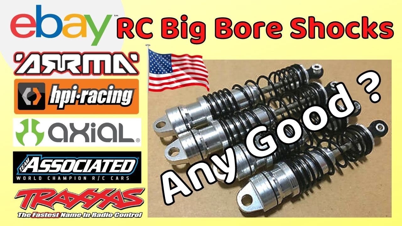 RC Big Bore Aluminium Shocks Review for Arrma, Traxxas, Team Associated ...