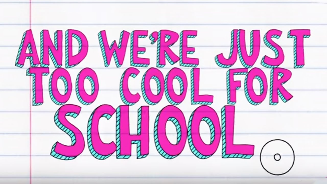 Kids Songs | Zeamu Music - Too Cool for School Lyric Video | Songs for ...