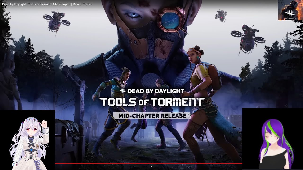 ~Ka~Trixie~ LIVE Reaction To ~ DBD Tools of Torment Mid-Chapter Reveal ...