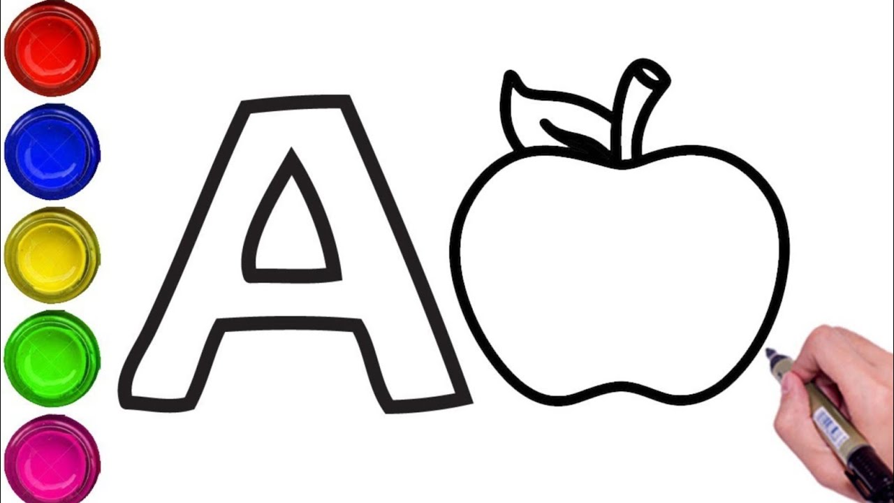 A for Apple B for Ball , Alphabets , Learn to Write Alphabet , kids ...