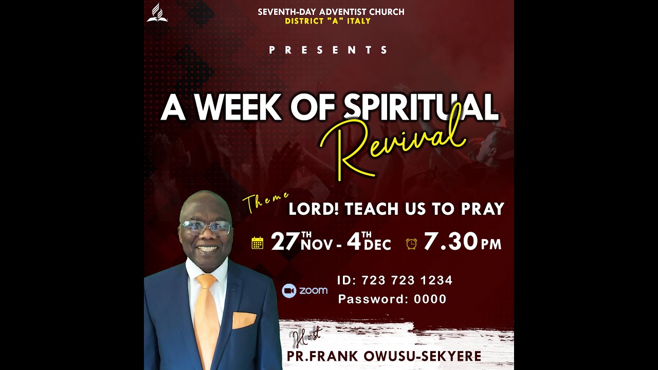 A WEEK OF SPIRITUAL REVIVAL (DAY 4) - YouTube