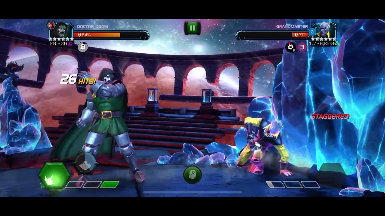 Soloing the grandmaster with doctor doom - YouTube