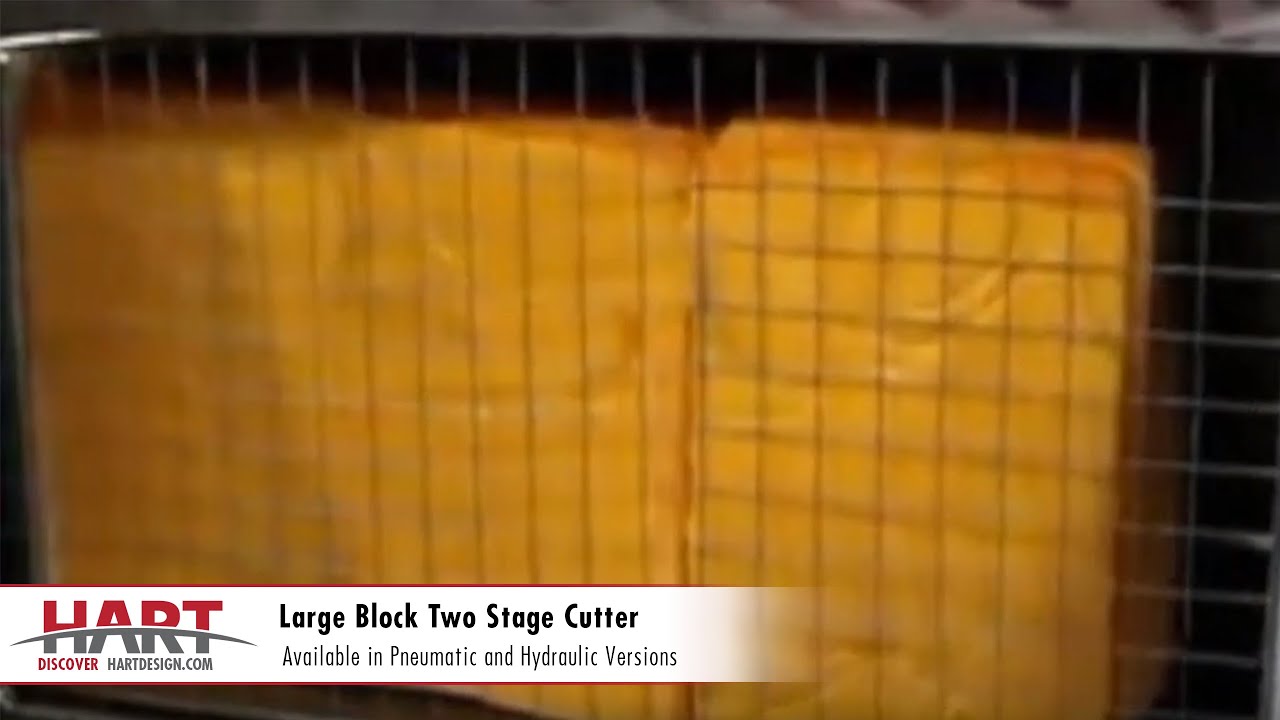 Two Stage Cutter | Large Blocks | HART Design & Manufacturing - YouTube