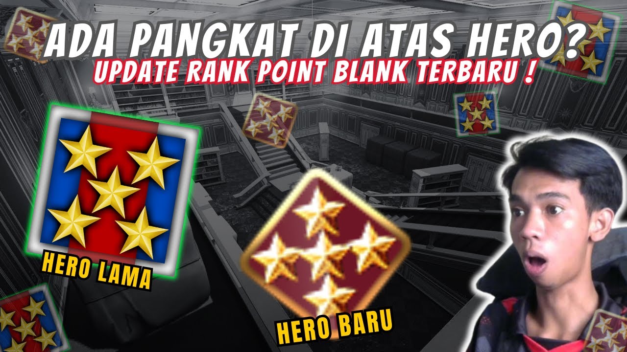 ADA PANGKAT DI ATAS BINTANG 5?! NEW UPDATE RANK SPECIAL PB!! Point Blank Zepetto Indonesia - YouTube