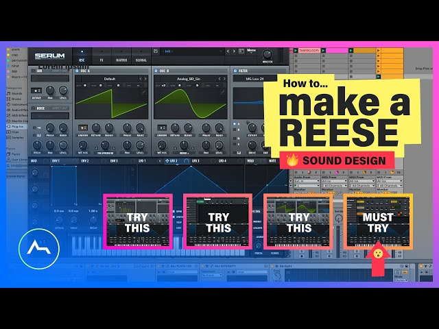 Original Reese Bass Tutorial Youtube