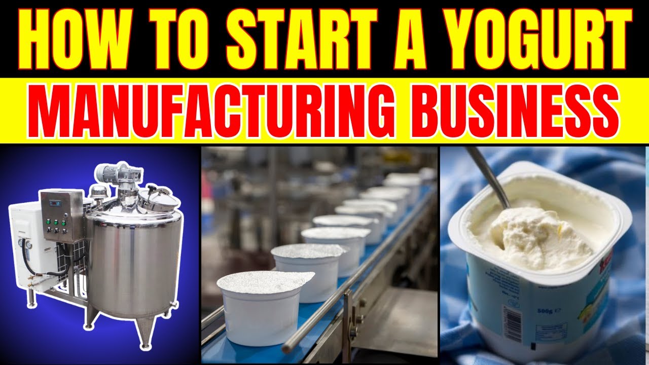 How to Start a Yogurt Manufacturing Business on Small Scale - YouTube