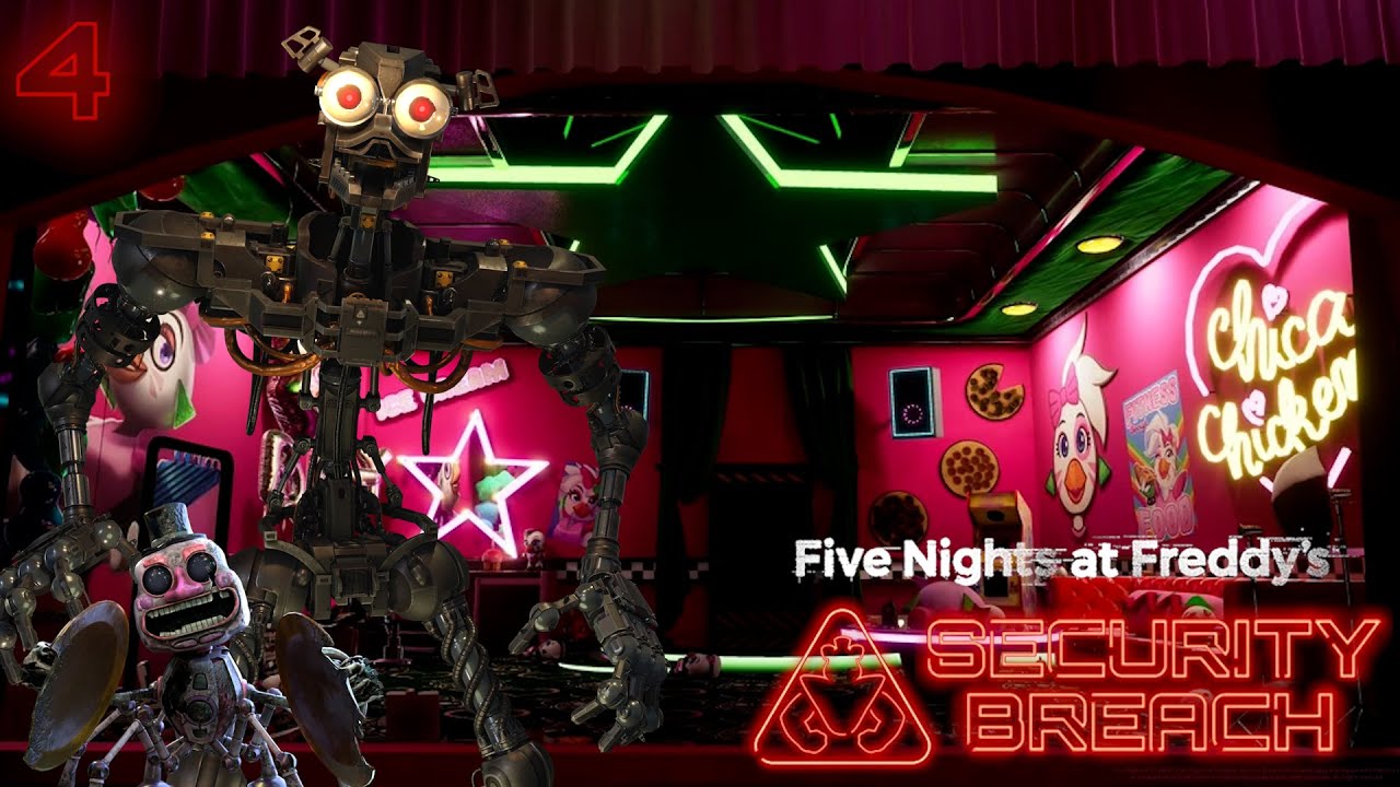 🎸 DO NOT BLINK 🎸 Five Nights At Freddy's Security Breach - Part 4 ...
