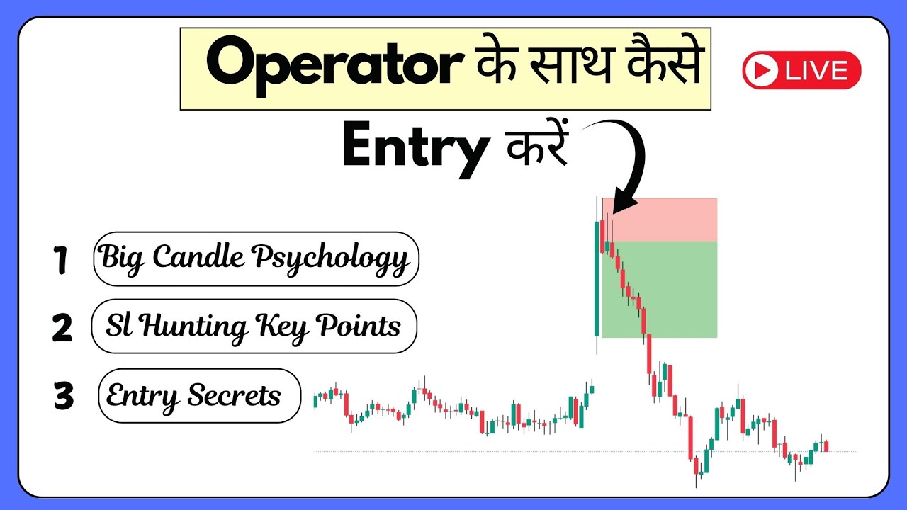 Selling on Top 😱Live Trading || Operator Entry Secrets🤔 Explained ️ ...