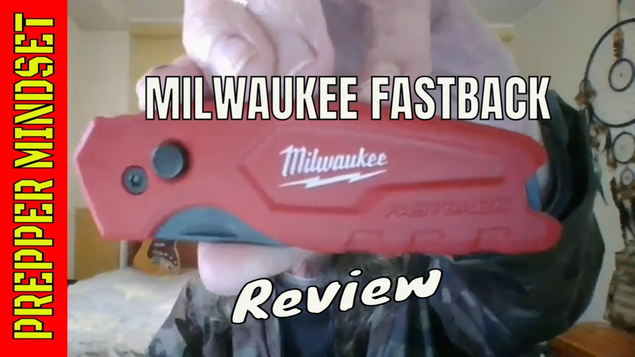 Milwaukee Fastback Utility knife review - YouTube