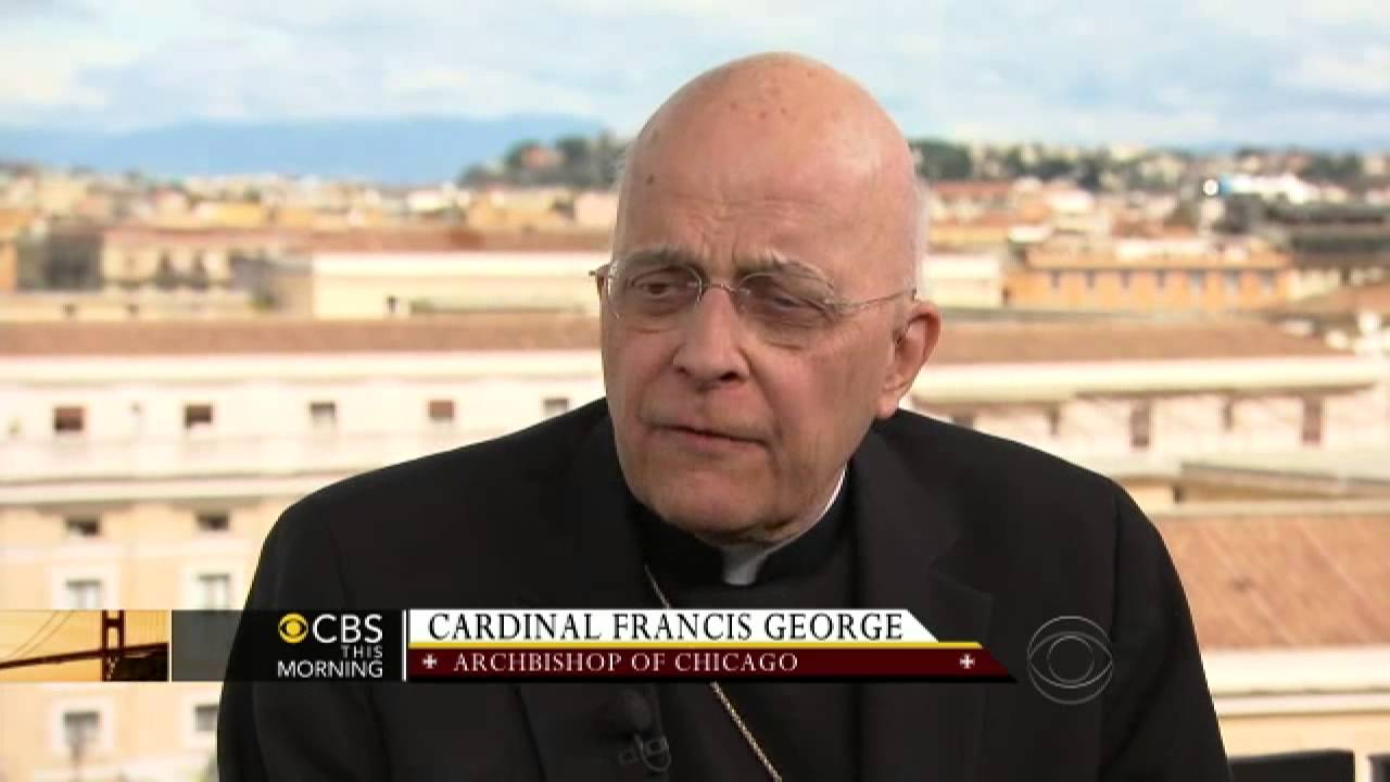 Card. George "surprised" about choice of pope - YouTube