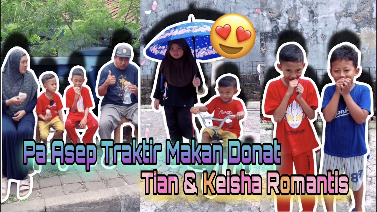 TIAN KESENANGAN DI TRAKTIR DONUT😊😍KUMPULAN VIDEO SHORT MIHOL STORY🥰 ...