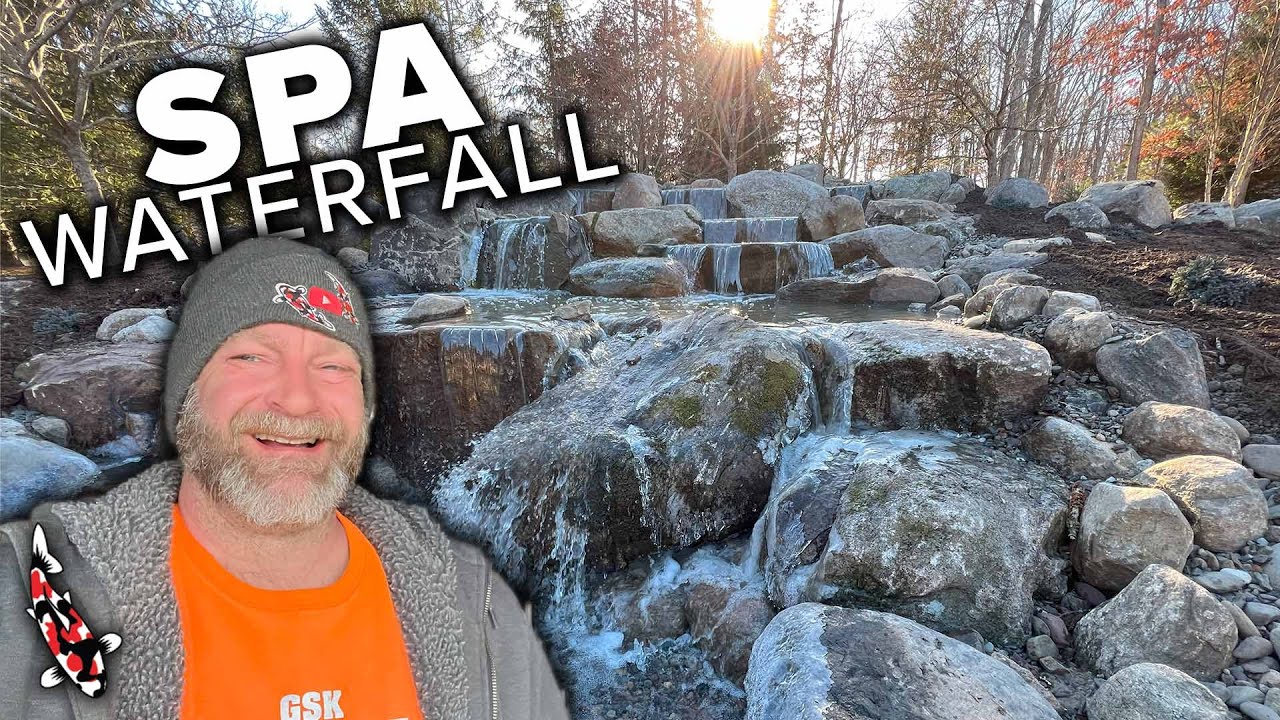 We Finished the SPA WATERFALL! - YouTube
