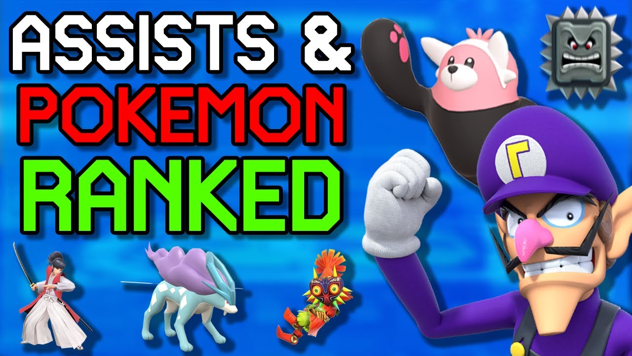 Ranking EVERY Assist Trophy and Pokemon in Super Smash Bros Ultimate ...