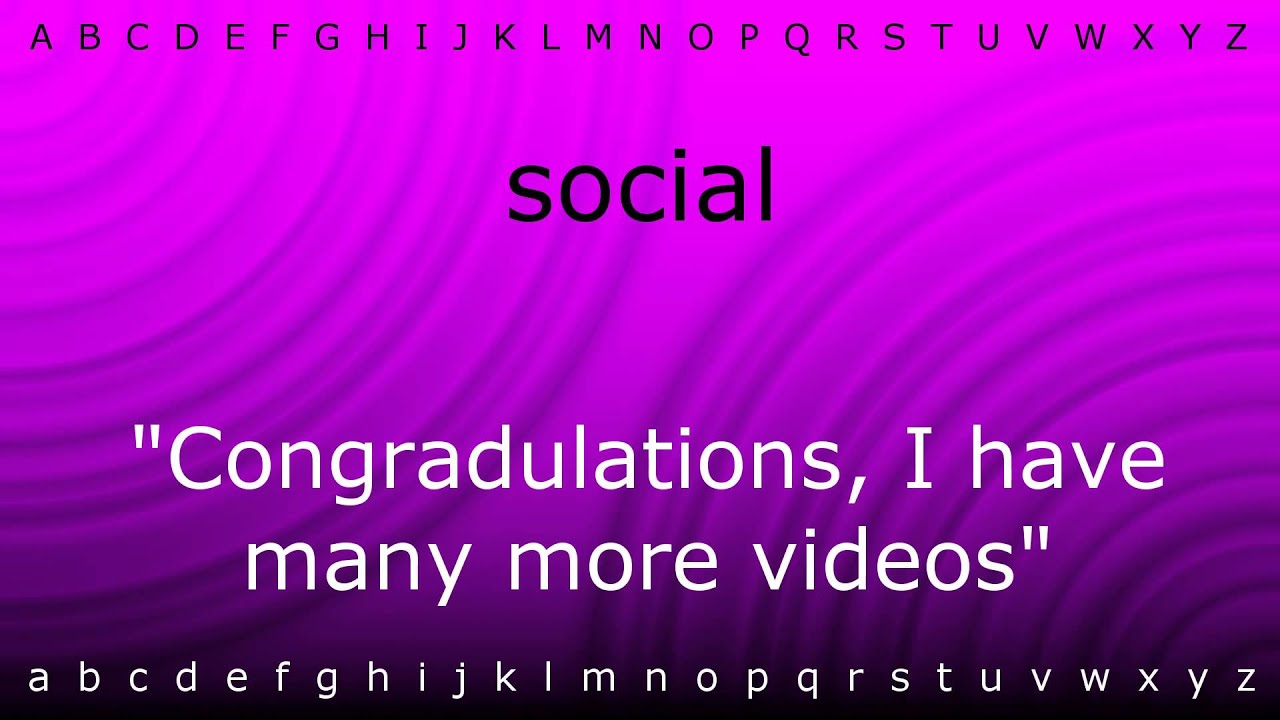 How To Say social With Zira mp4 YouTube how-to-say-social-with-zira-mp4-youtube
