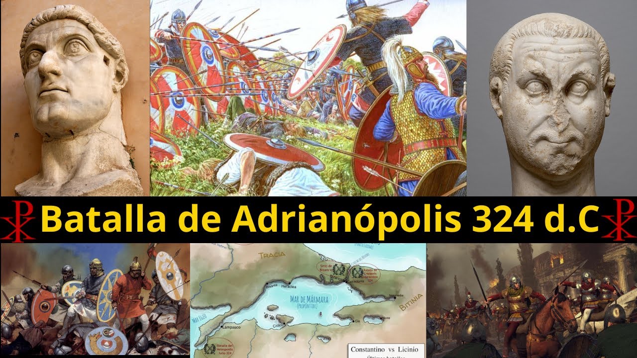 La Batalla de Adrianópolis (324) - YouTube