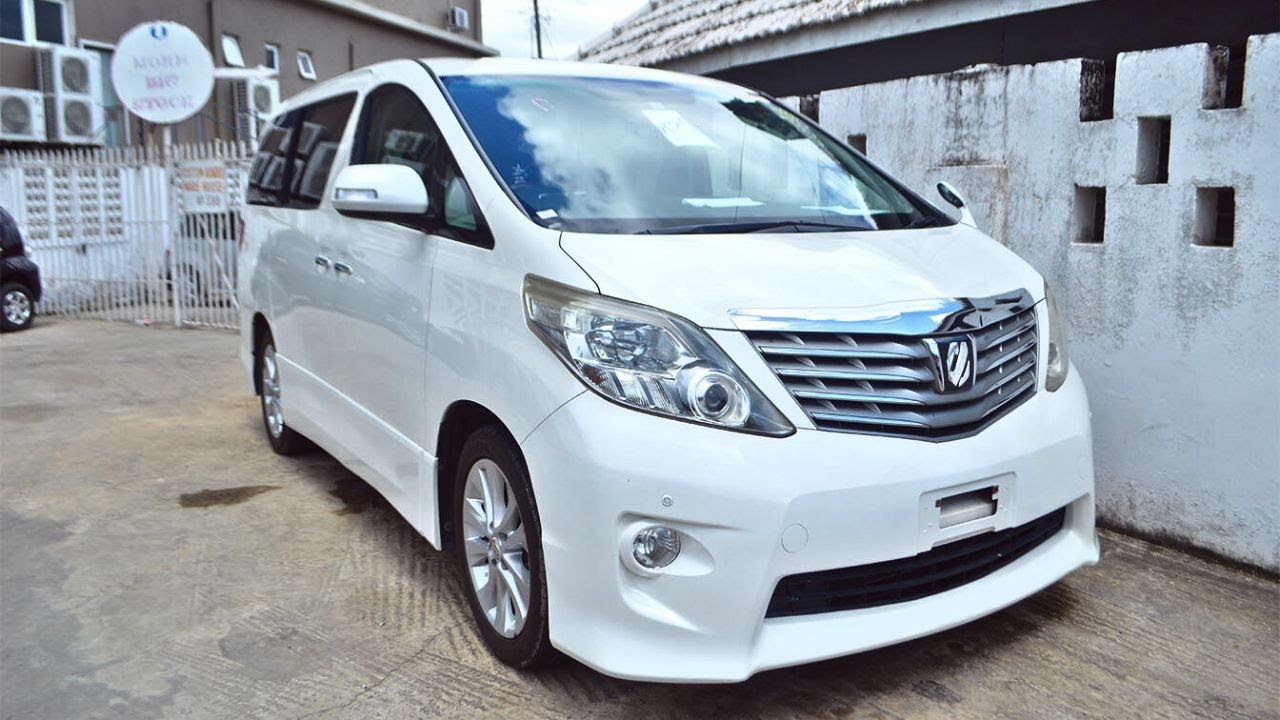 Toyota Alphard 2008 model in pearl colour now available at harab motors ...