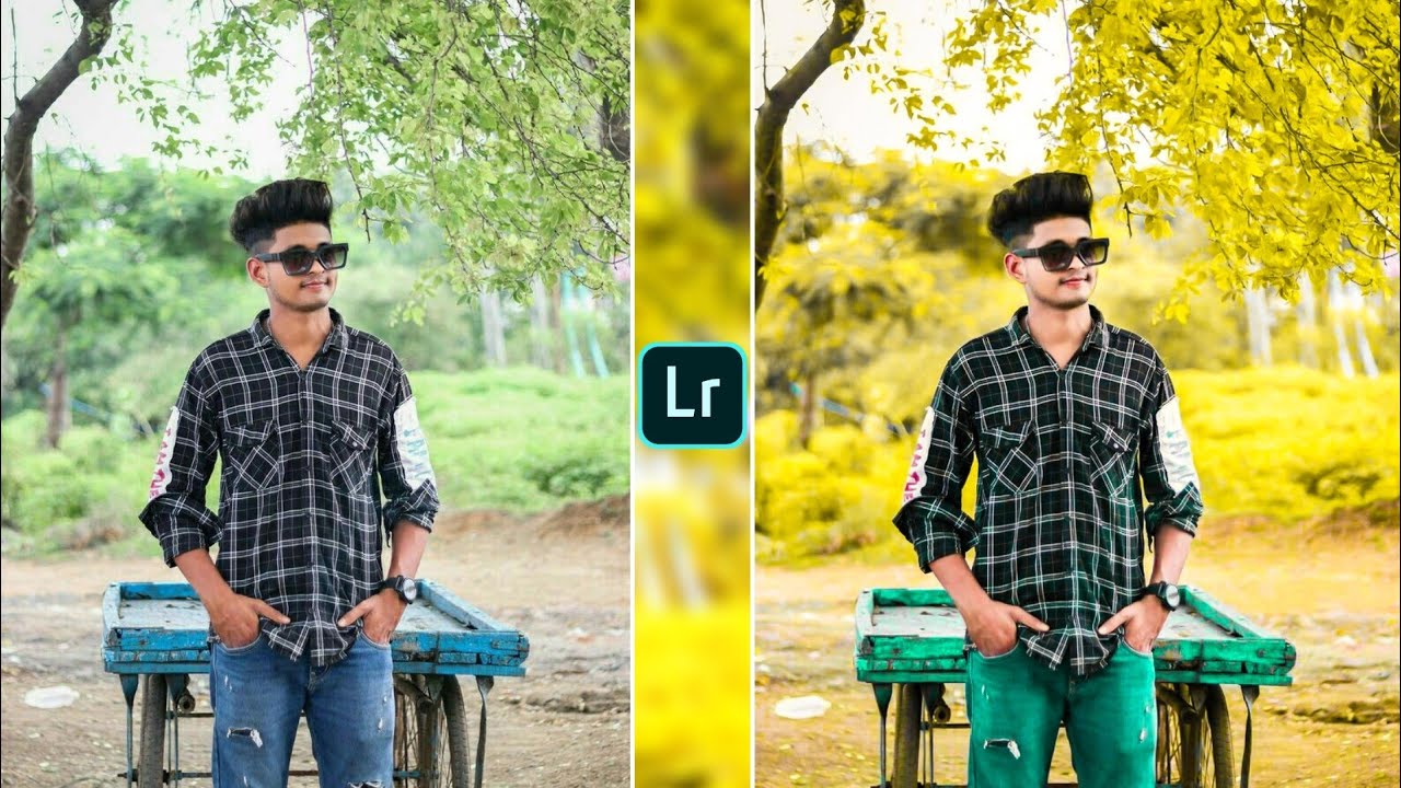 Yellow Tone Lightroom Photo Editing // Lightroom Yellow And Blue Colour ...