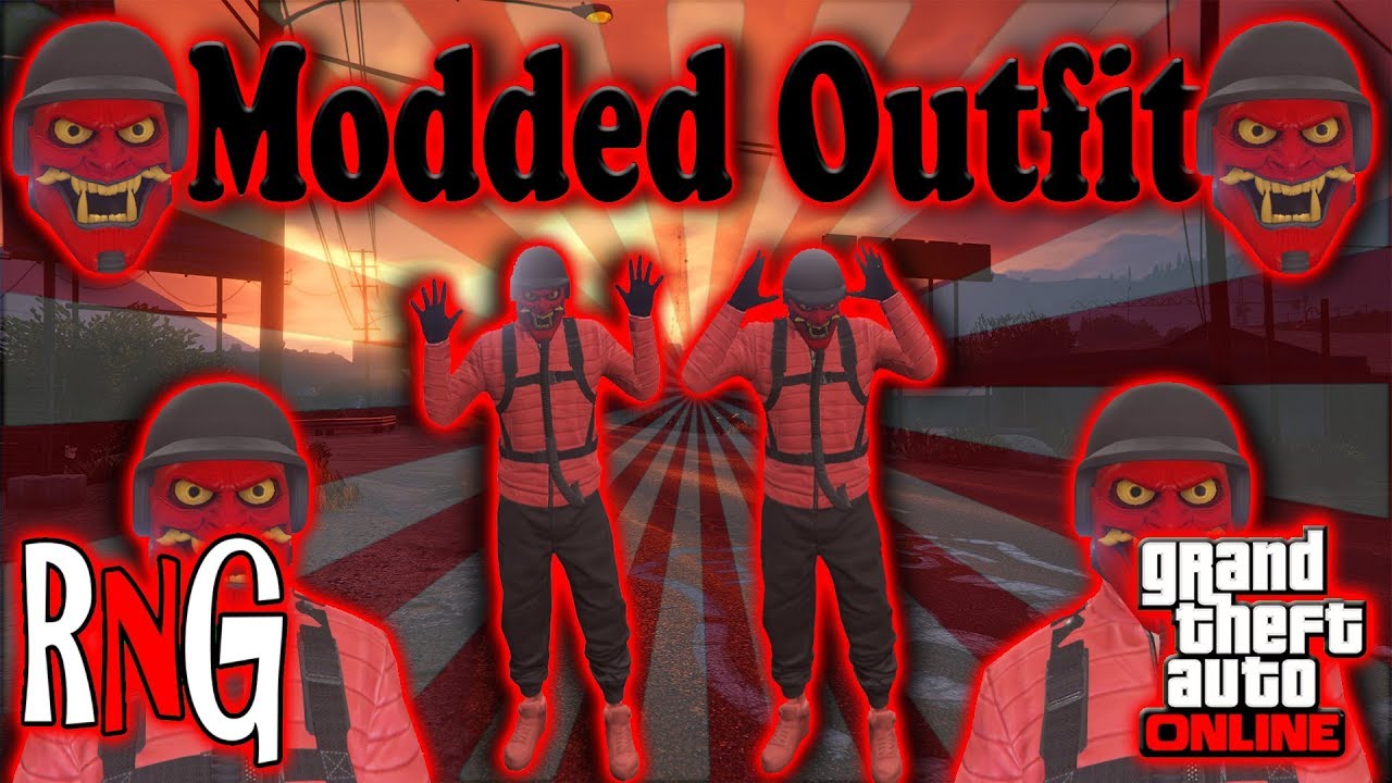 GTA 5 Online - *Devil Modded Outfit* Using Clothing Glitches - YouTube