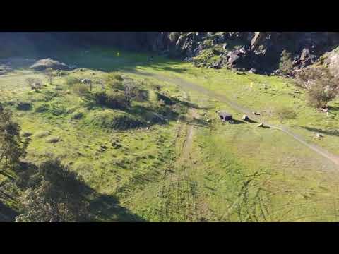 Boya quarry - Parrot Disco first flight