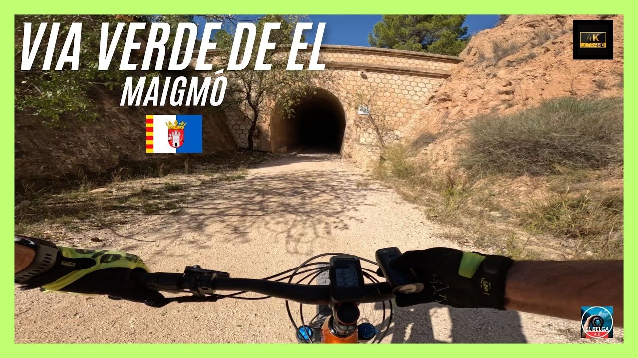 La via verde de el Maigmó. E_BIKE - YouTube