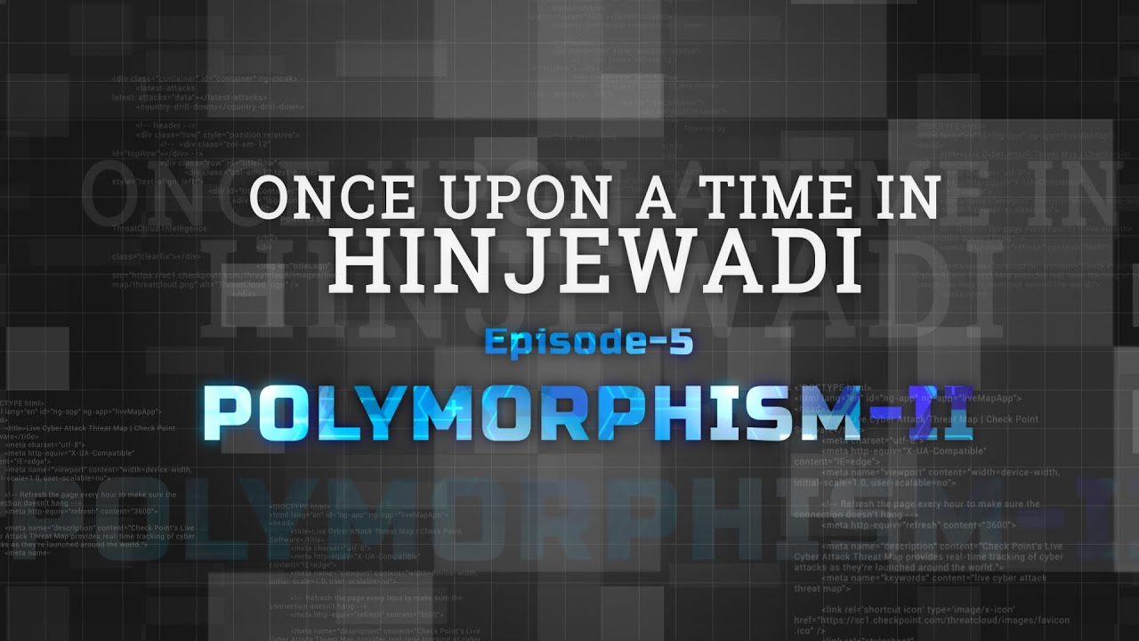 S1EP5 ONCE UPON A TIME IN HINJEWADI EPISODE 5 POLYMORPHISM II s1ep5-once-upon-a-time-in-hinjewadi-episode-5-polymorphism-ii