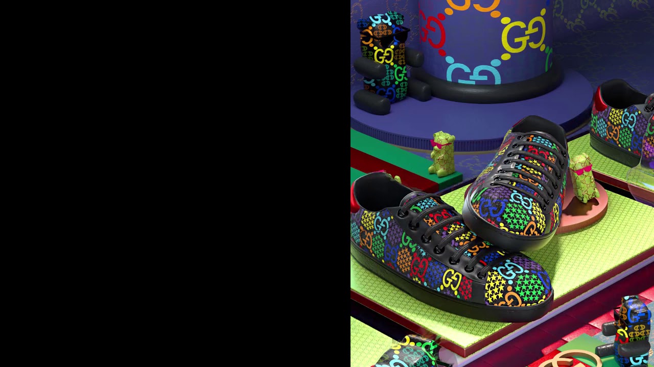 Gucci Unveils the GG Psychedelic Collection (production) - YouTube