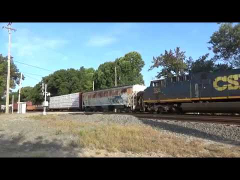 Railfanning - CSX 8315 & 924 - Chesterton, IN (10-17-18) - YouTube