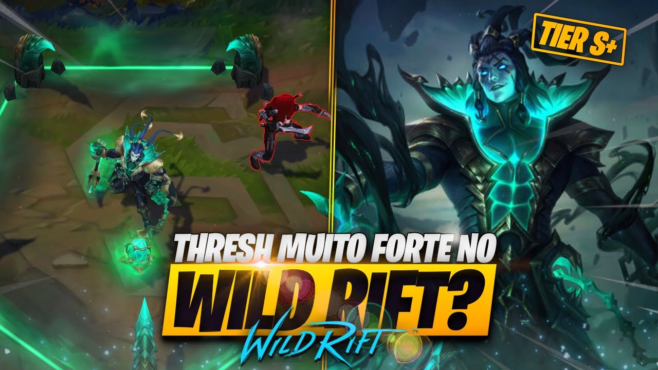 O THRESH Irá Chegar Forte ao WILD RIFT? Conheça Suas Habilidades - YouTube