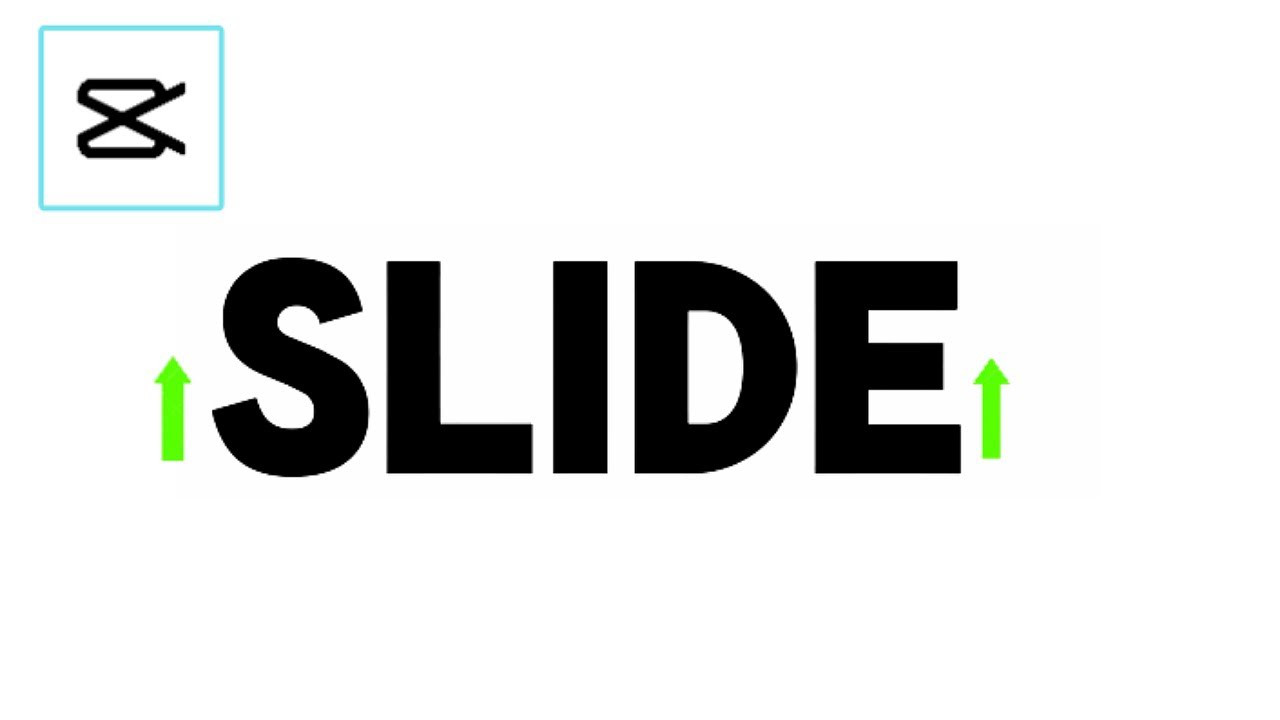 How to create slide up text on capcut - YouTube