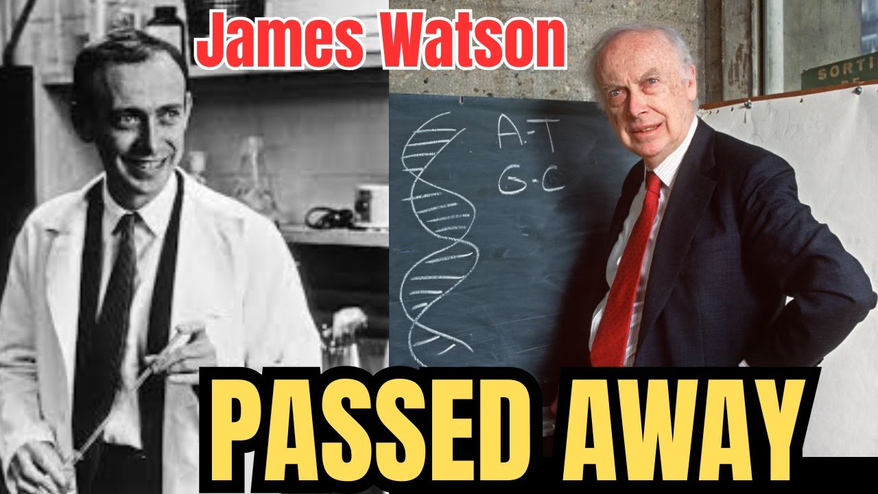 James Watson, Co-Discoverer of DNA, Dies at 97 - YouTube