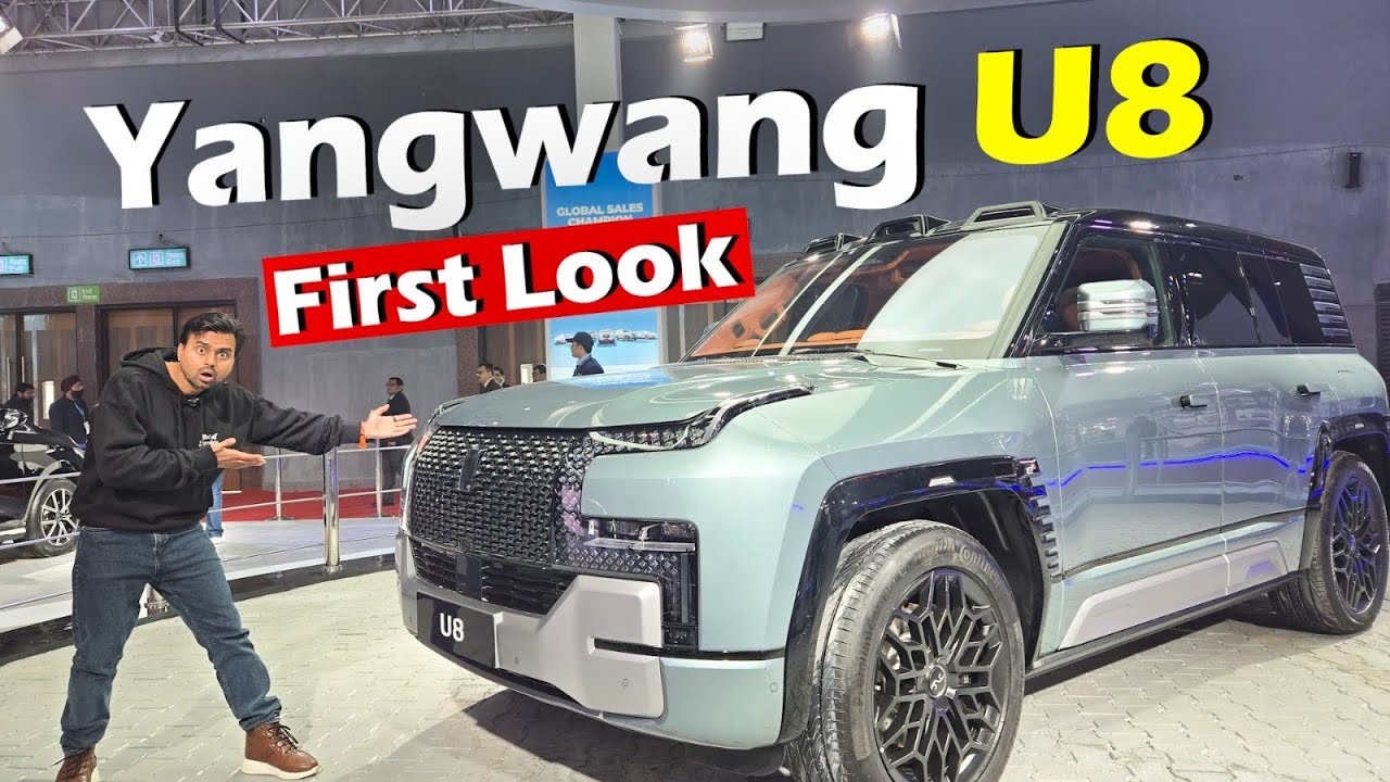 BYD Yangwang U8 Walkaround | Most Hi-Tech SUV? 🤯 - YouTube