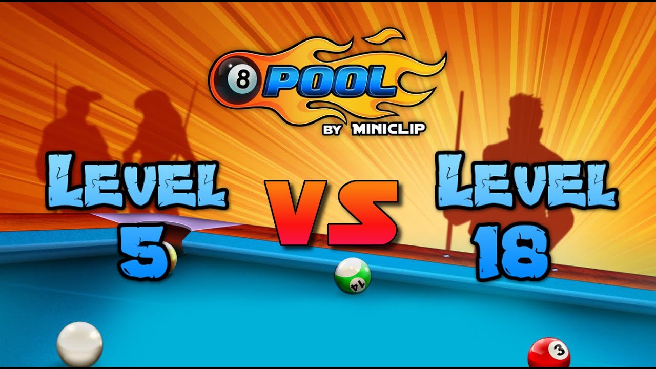 8 Ball Pool || 9 Ball Pool | Level 5 vs Level 18 - YouTube