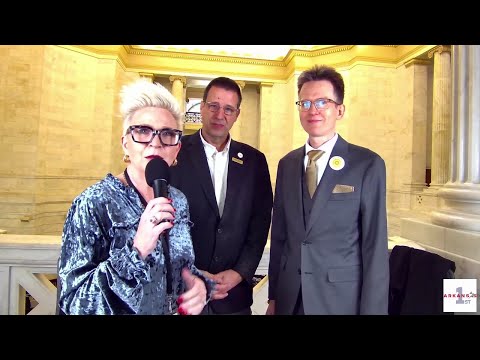 Arkansas 1st News Interview of Rep Stephen Meeks and Mr Jay Pea (2025-01-22)