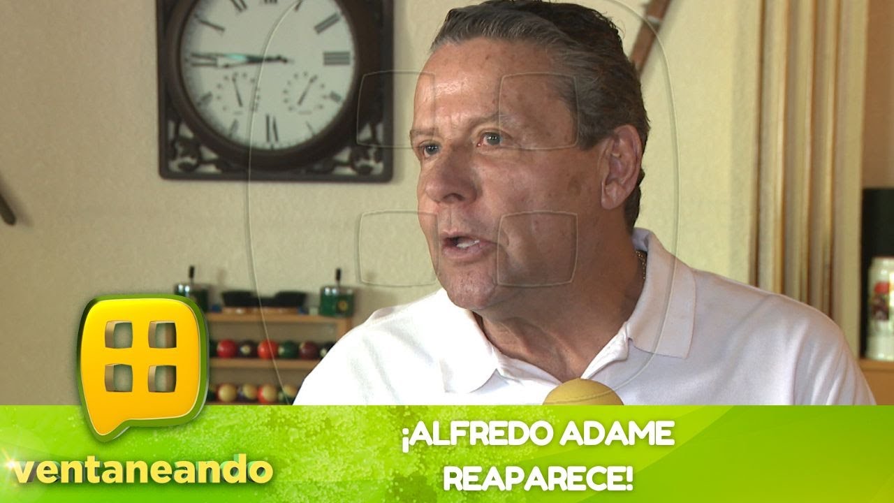 ¡Alfredo Adame regresa al ojo público! | Programa del 27 de septiembre ...