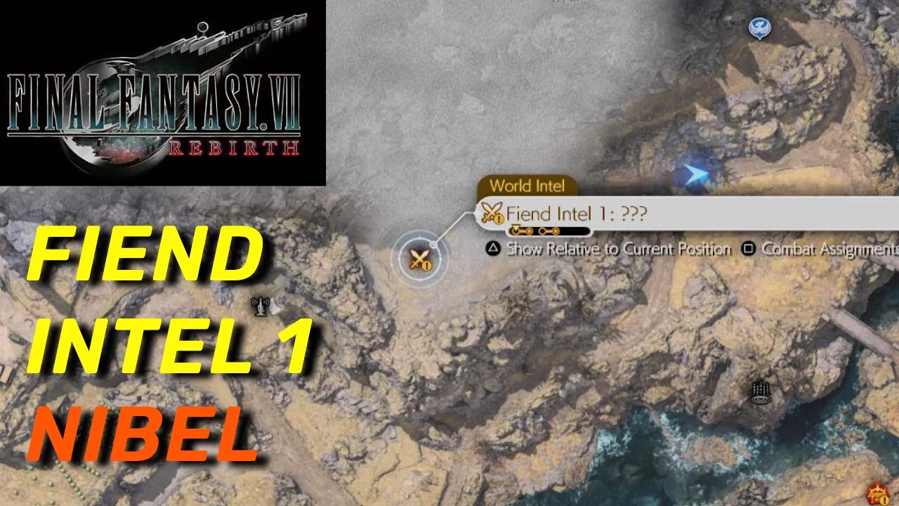 How to Reach Fiend Intel 1 in Nibel | Final Fantasy 7 Rebirth - YouTube